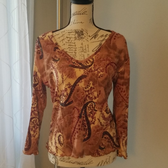 Masala | Tops | Cotton T Shirt In Pretty Earth Tones | Poshmark